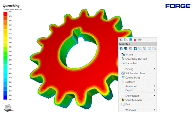 Ergonomic features of the new FORGE® interface