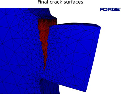 New strategy for the initiation and propagation of real cracks