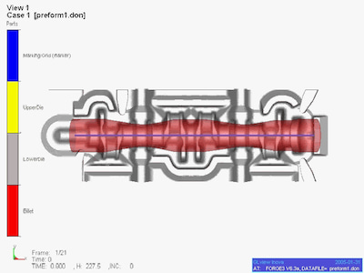 FORGE® for closed-die forging