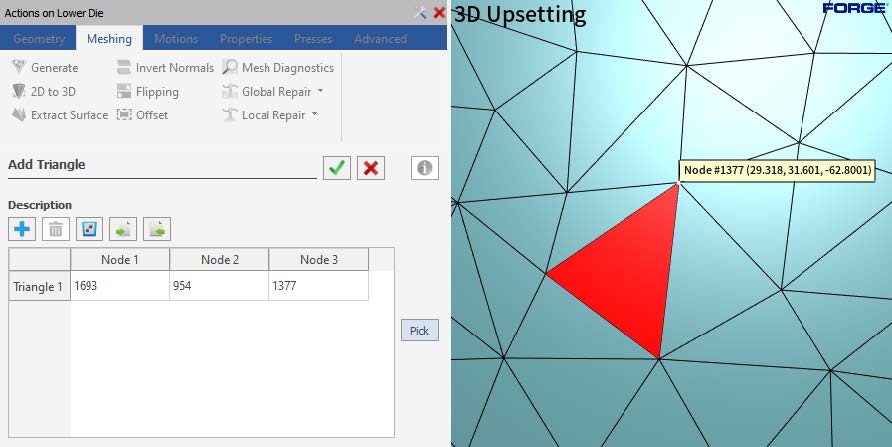 New functionalities of the version FORGE® NxT 3.2