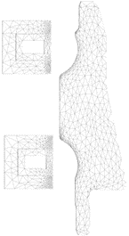 Automatic Anisotropic Mesh adaptation for Electromagnetic Processing of Materials