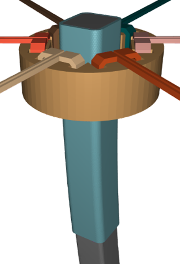 Simulation of electromagnetic stirring with THERCAST®
