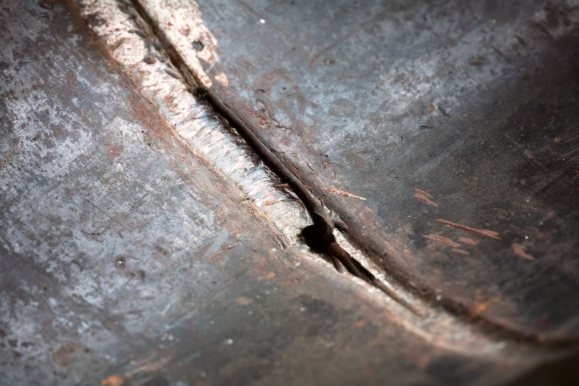 Stick Welding Slag Inclusion